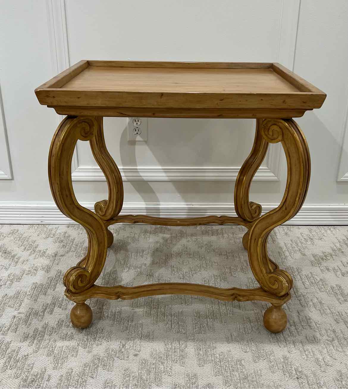 Henredon Table, Side – French Courtyard
